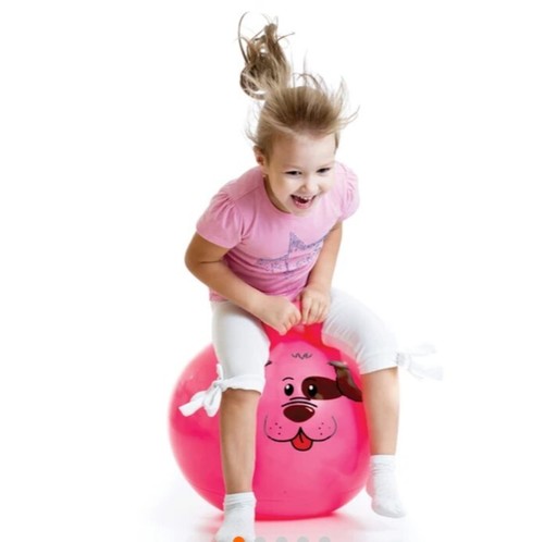 Kids Bouncing hopper Ball inflatable soft plastic with Dog design 18 ...