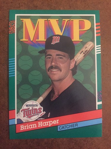 Brian Harper 398 MVP Donruss 1991 MLB Baseball Card | eBay