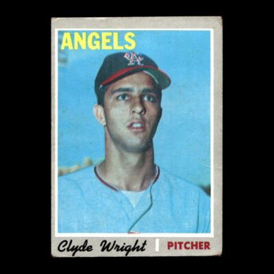 Clyde Wright 1970 Topps California Angels #543 Nice! | eBay