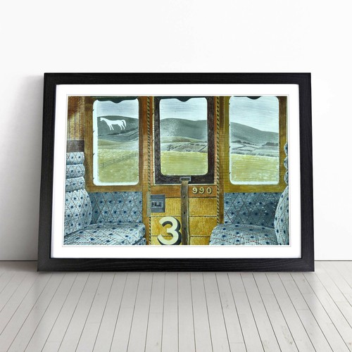 Eric Ravilious Train Landscape Wall Art Print Framed Canvas Picture ...