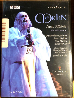 Isaac Albeniz Opera World Premiere - MERLIN -- DVD 2 Disc Set Factory ...