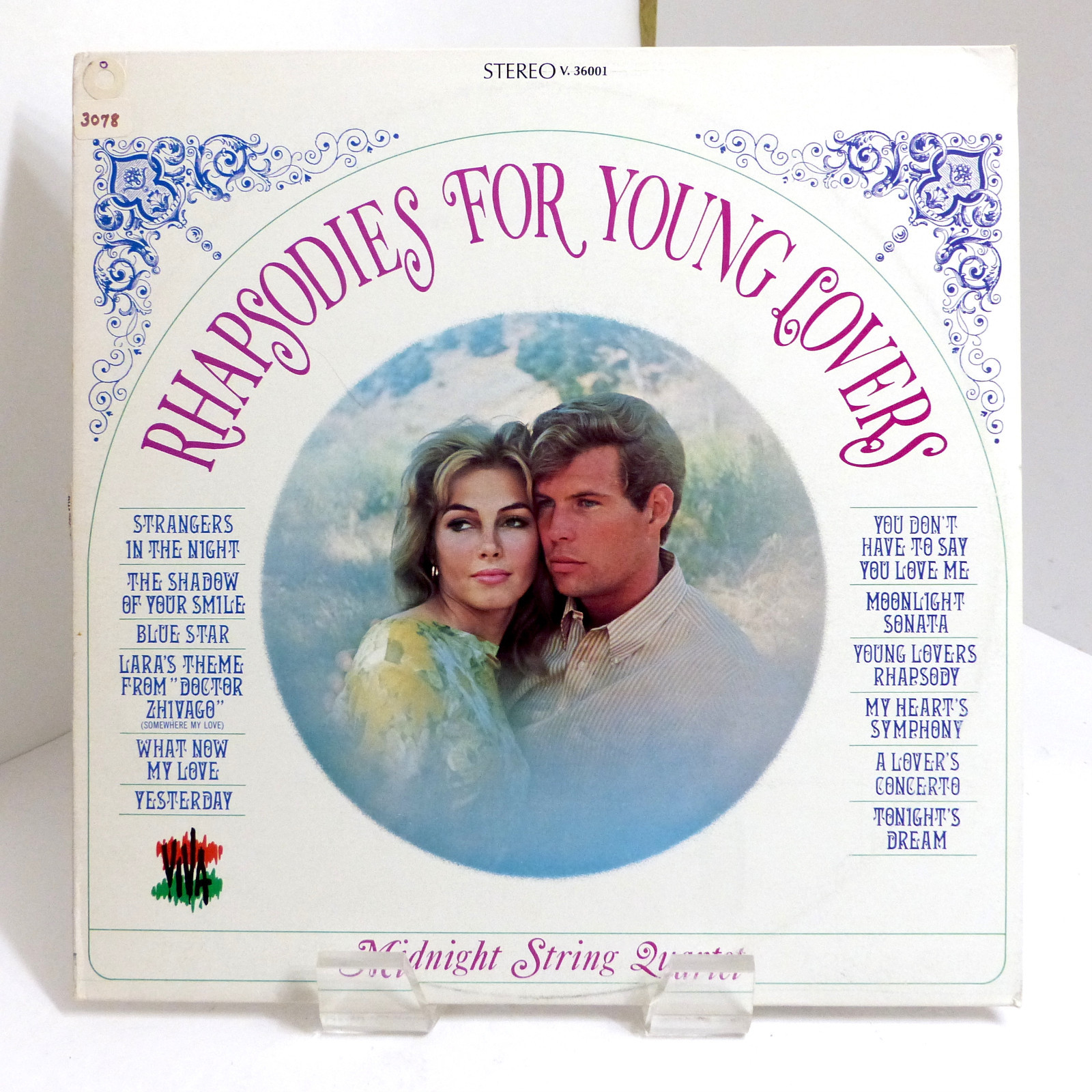 1966 Midnight String Quartet Rhapsodies For Young Lovers V.36001 Mint ...