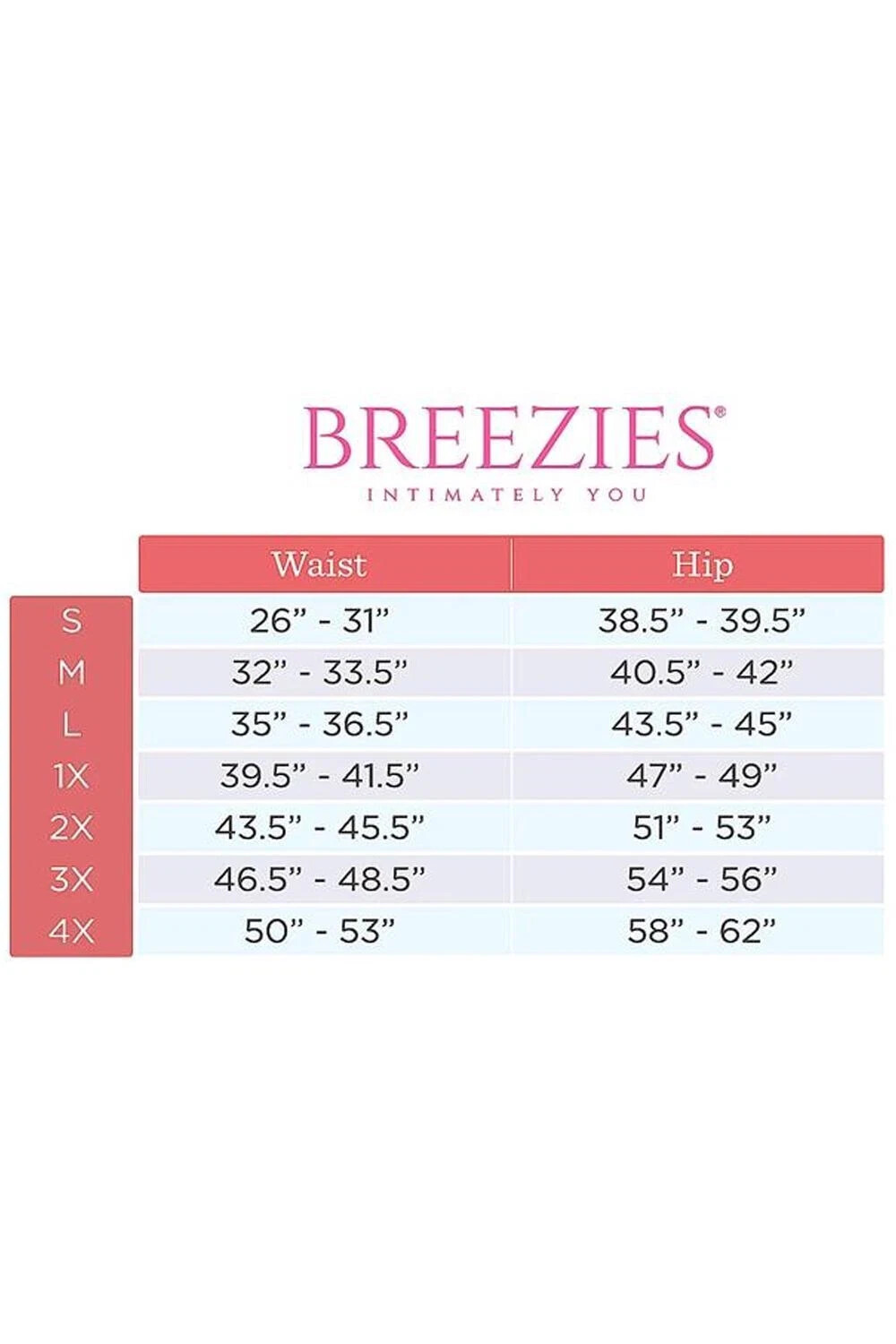 Breezies Seamless Smoothing Mid-Thigh Short Nude - Set of 4 EACH SIZE 1 ...