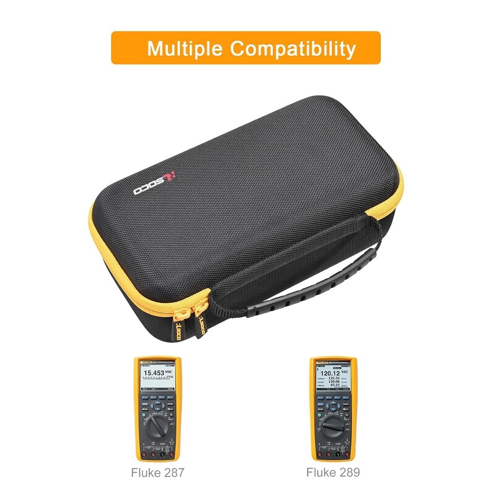 Hard Case for Fluke 289/287 True-RMS Logging Multimeter (Case Only) | eBay