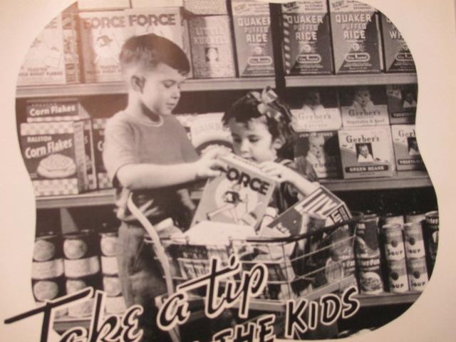 mag ad 1941 MICHIGAN CARTON Ralston Quaker Force cereal box Gerber baby ...