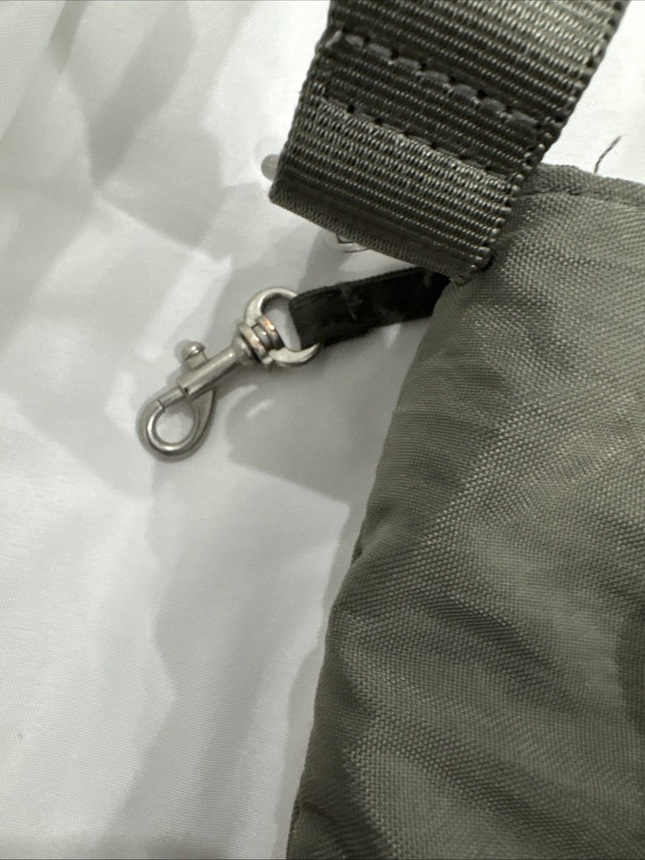 Baggalini Gray Cross-Body Shoulder Strap Bag With Turn Lock | eBay