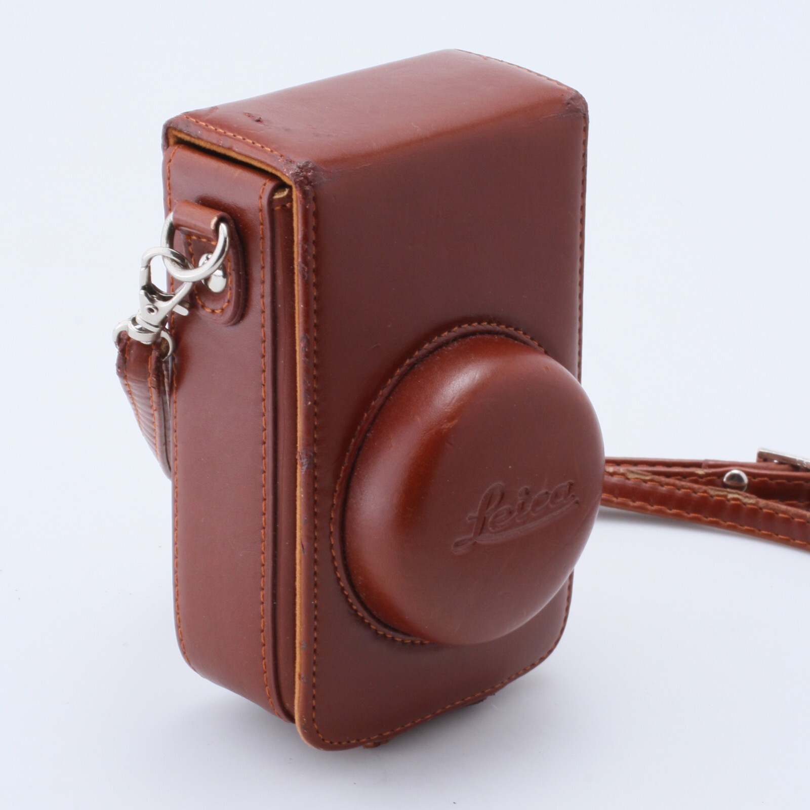 Leica Camera case for D - LUX3 Brown Used LBC-01 with strap from Japan ...