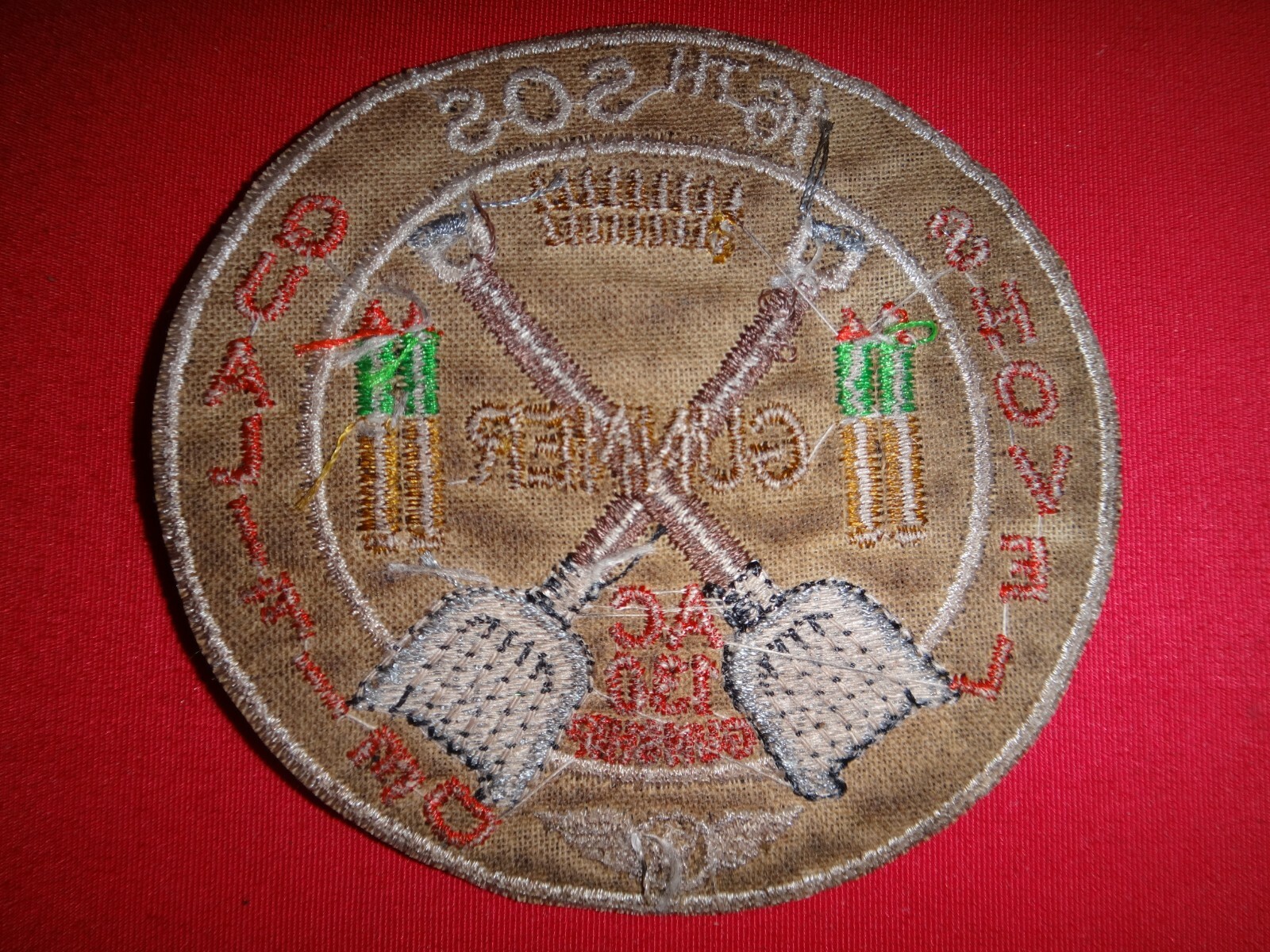 US 16th SOS Gunner AC-130 Gunship SHOVEL QUALIFIED Vietnam War Patch ...