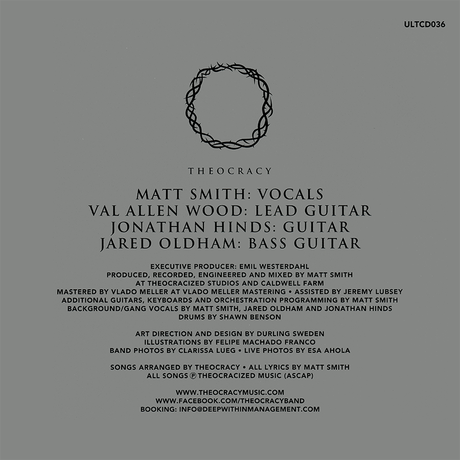 Theocracy ~ Ghost Ship CD 2016 Ulterium Records Germany •• NEW •• | eBay