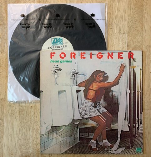 VTG Vinyl Foreigner Head Games (SD 29999) 1st Edition. Very Good ...