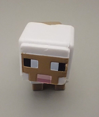 Sheared Sheep Minecraft 1" Mini Figure Mojang Mattel | eBay