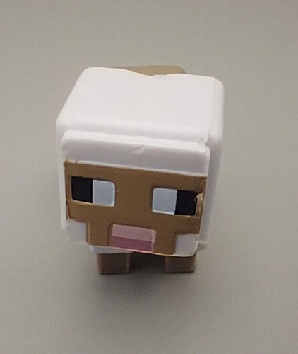 Sheared Sheep Minecraft 1" Mini Figure Mojang Mattel | eBay