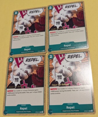 Repel St02-016 Super Pre-Release NM One Piece | eBay