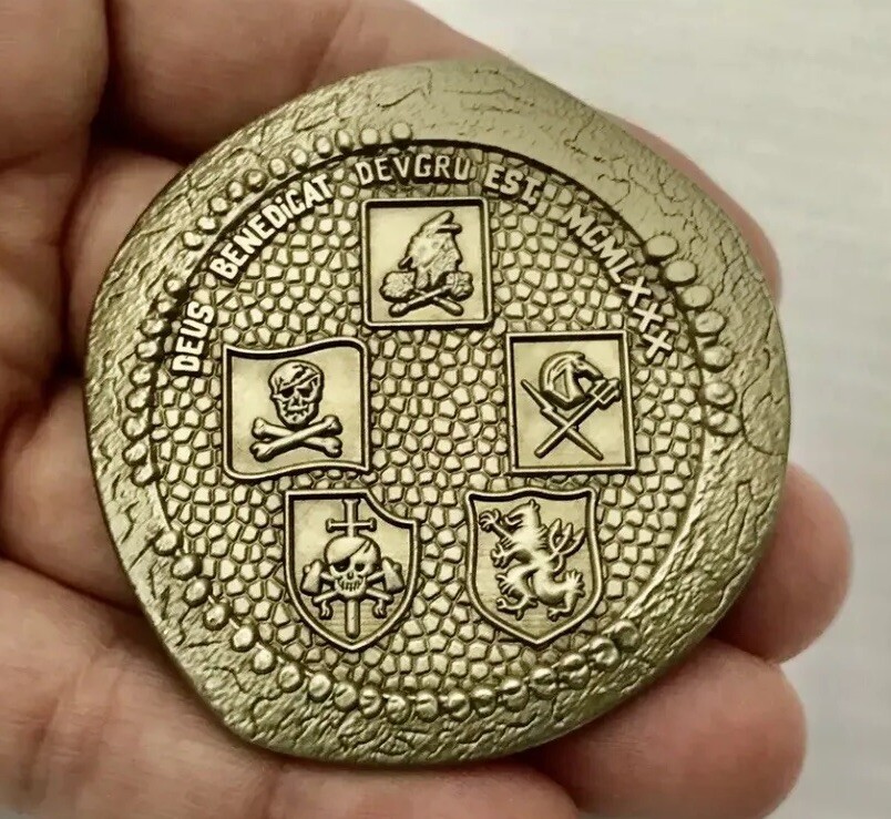 Navy Seal Team 6 VI DEVGRU NSW Assault Teams Challenge Coin Doubloon ...