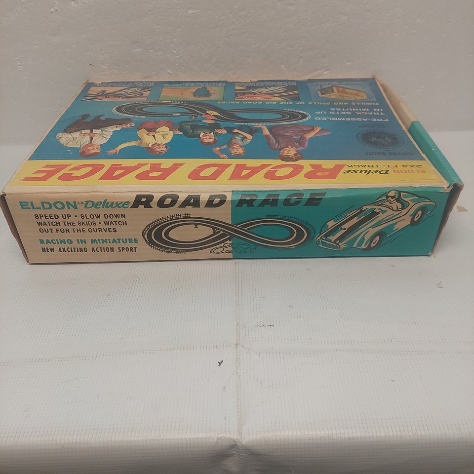 Vintage Eldon Deluxe Road Race Track | eBay