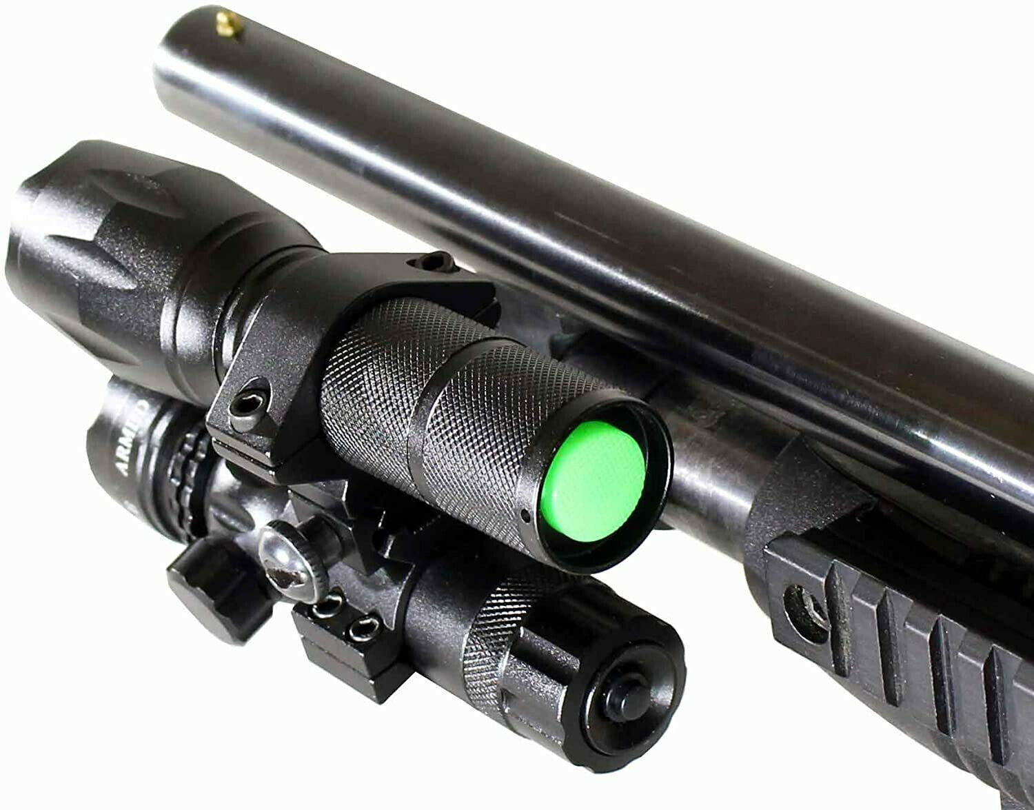 winchester sxp 12 gauge pump flashlight and green laser combo hunting ...