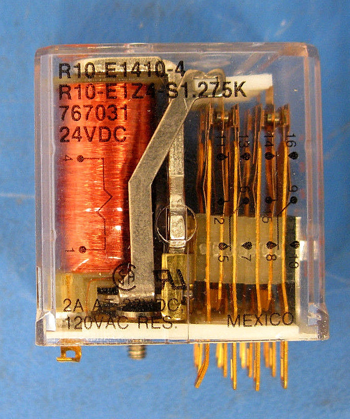 *LOT OF 5* POTTER & BRUMFIELD RELAYS R10-E1410-4, 2 AMP, 24VDC, R10 ...