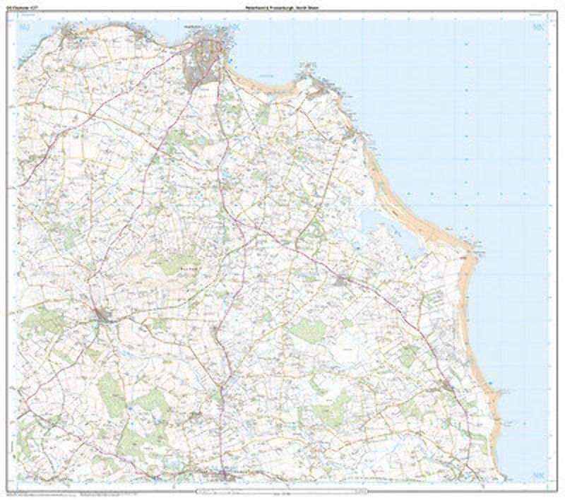 Peterhead and Fraserburgh Explorer Map 427 Ordnance Survey 2015 ...