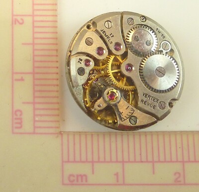 Vertex Revue Wrist Watch Movement - Good Balance - Parts / Repair | eBay