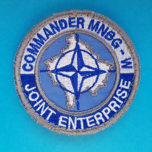 NATO KFOR COMMANDER MNBG West JOINT ENTERPRISE Hungary Italy Austria ...