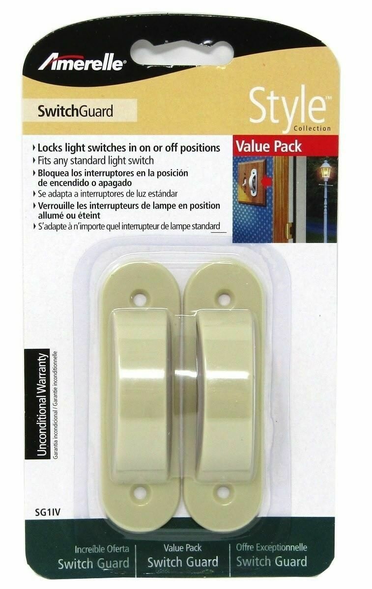 Light Switch Guard Lock Light Covers Master Lock 496B Universal Wall