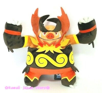Pokemon Center Original Big Plush Doll Emboar w/Official Tag 33cm 12.9 ...