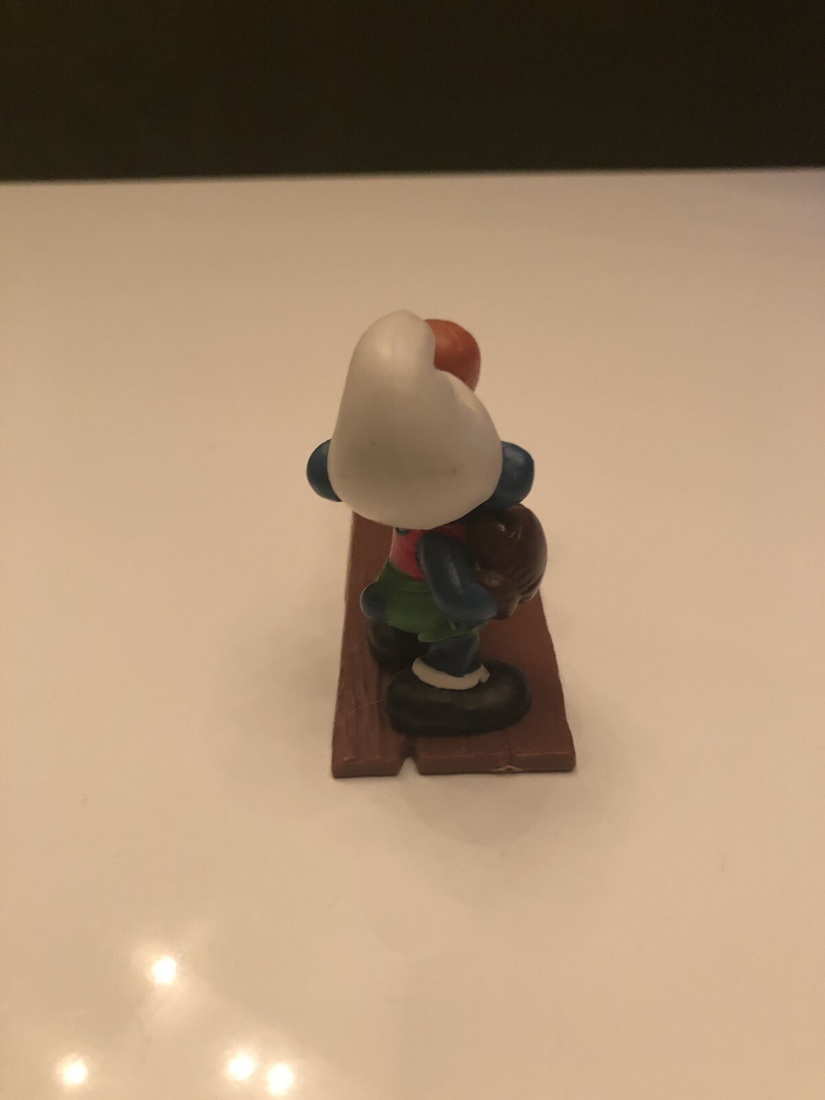 Smurfs Boxer Super Smurf with Punching Bag 40508 Vintage Rare Genuine ...