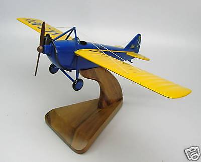 LA-1 Bull Pup Buhl L-1 Airplane Desk Wood Model Big New | eBay UK
