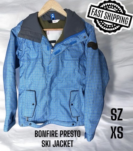 Bonfire Snowboard Company Presto Ski/Snowboard Jacket Blue Womens XS ...