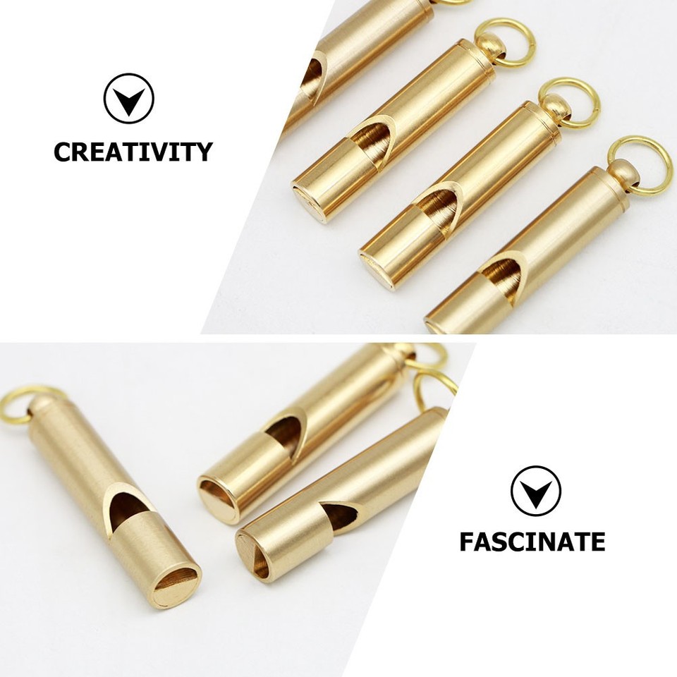 3Pcs Referee Whistle Copper Whistle Whistle Outdoor Using Whistle ...