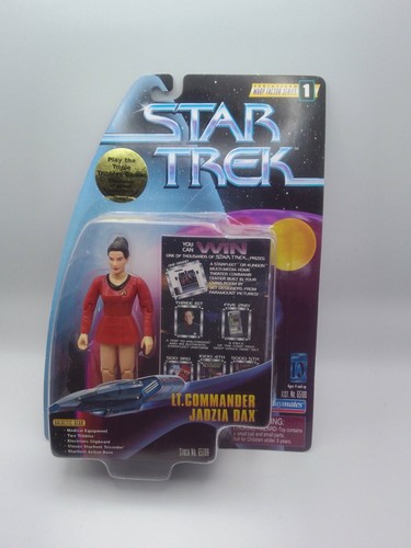 VTG STAR TREK LT. COMMANDER JADZIA DAX FIGURE (Playmates 1997) NIB Warp ...