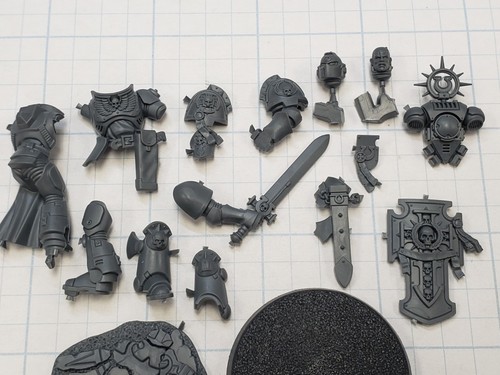Warhammer 40k Ultramarines Bits Wardens of Ultramar Veteran Sergeant ...