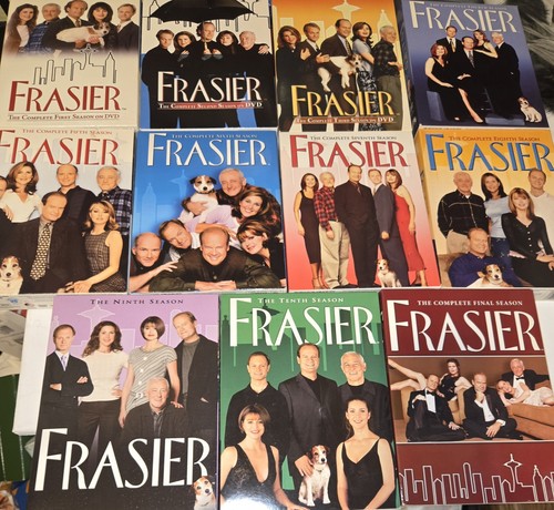 Frasier Seasons 1-11 DVDs ( 11 DVD Lot) Complete Series Kelsey Grammer ...