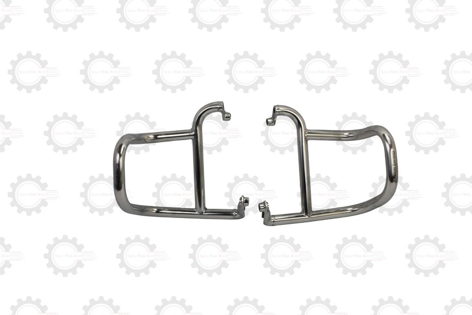 Silver Airfly Evo Engine "Guards For Royal Enfield Shotgun 650 ...