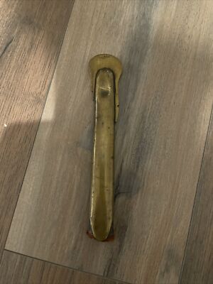 AMES U.S. Civil War Military Knife Sword Scabbard Drag Brass Marked A.D ...