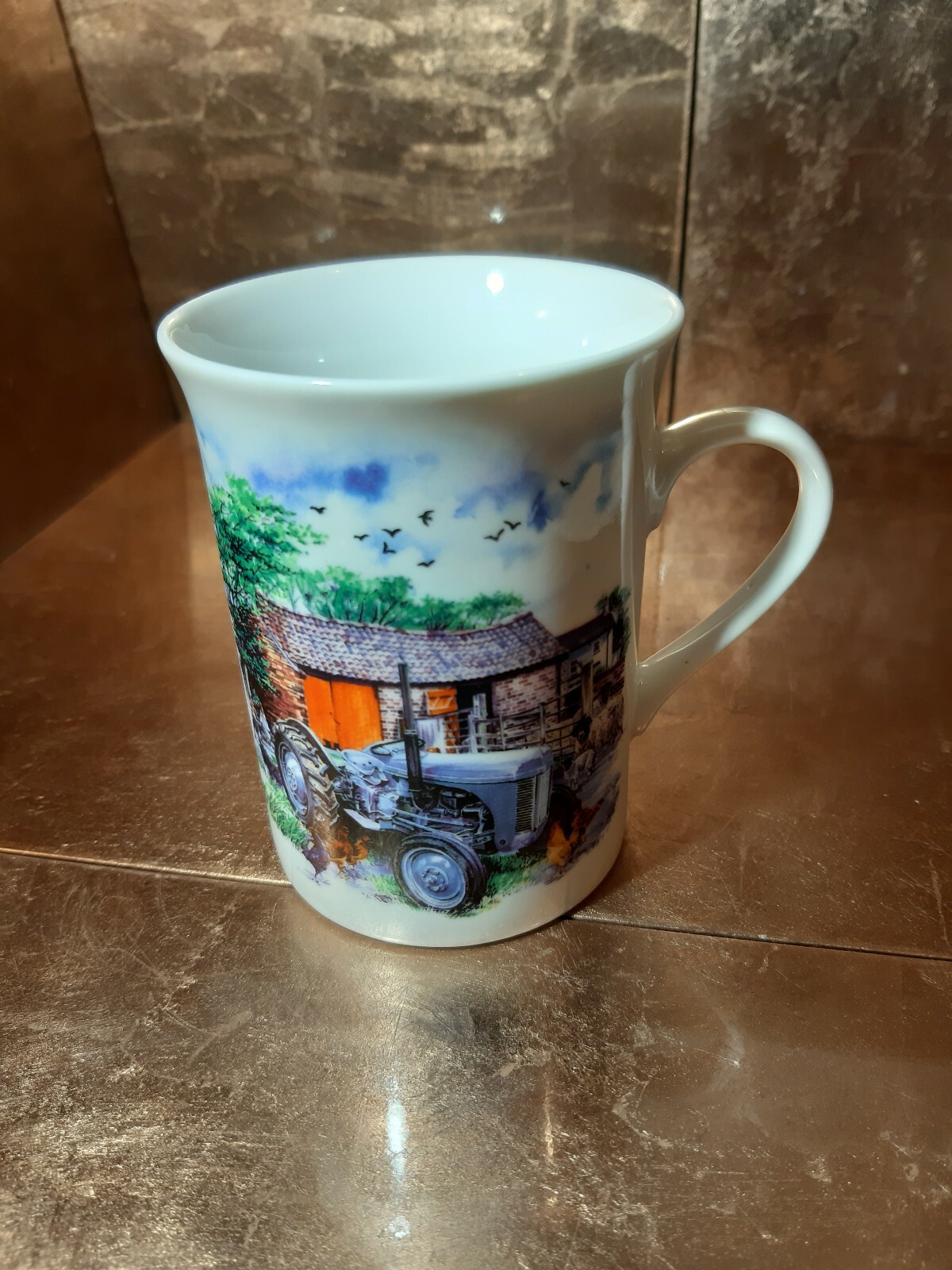 Little Grey Fergie Mug, Tea, Farmyard Scene. Massy Fergusson, UK ...