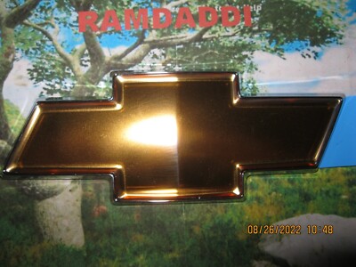 NEW OEM Front Grille GM Chevy Bowtie Emblem Logo Decal 5.75" x 2.125 ...