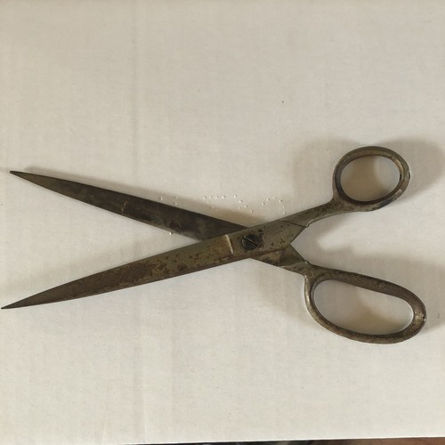 VINTAGE KINGSHEAD ITALY BETAKUT 9” SCISSORS SEWING CRAFT TAILOR FABRIC ...
