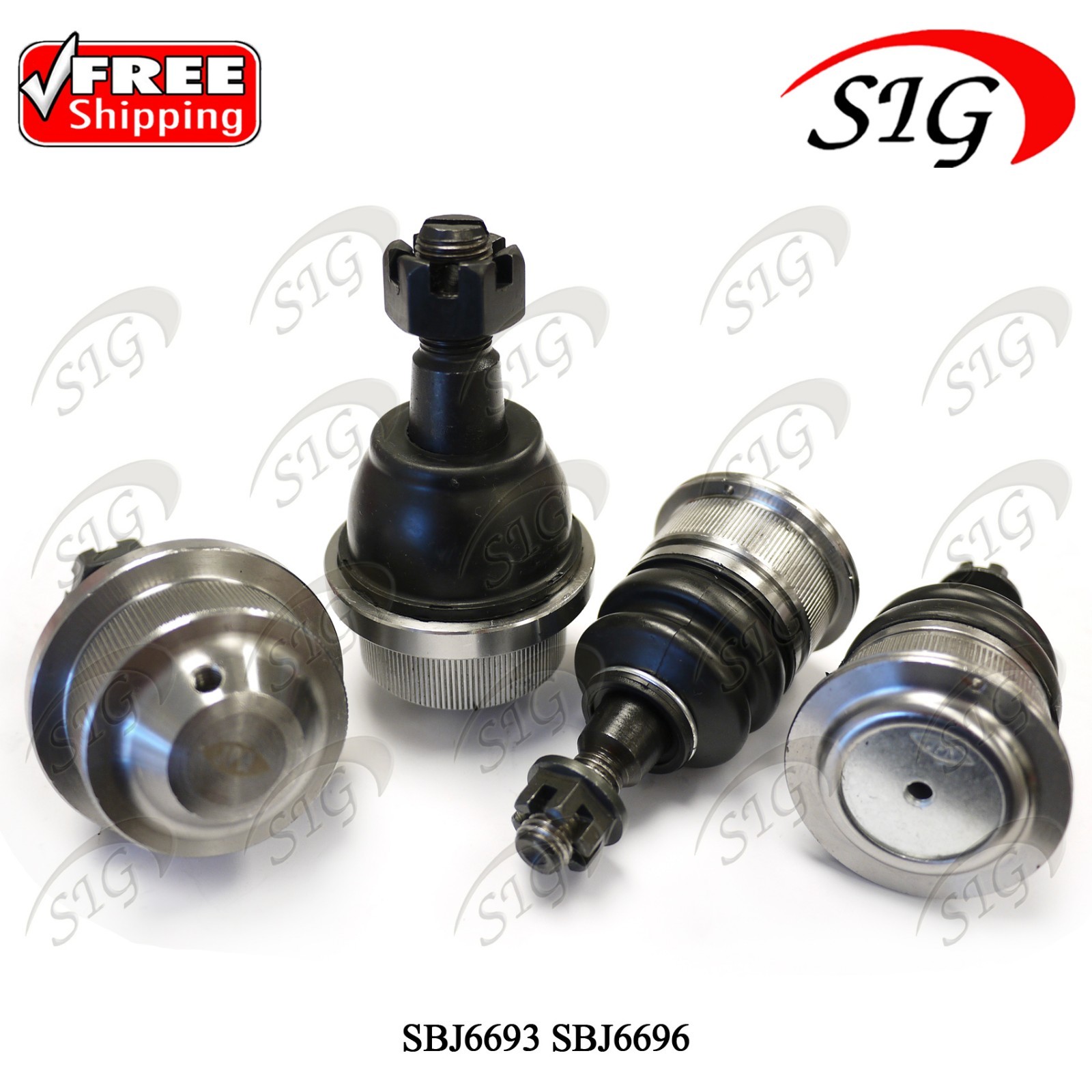 For 2001 - 2010 Chevy Silverado 1500 2500 3500 Upper & Lower Ball ...