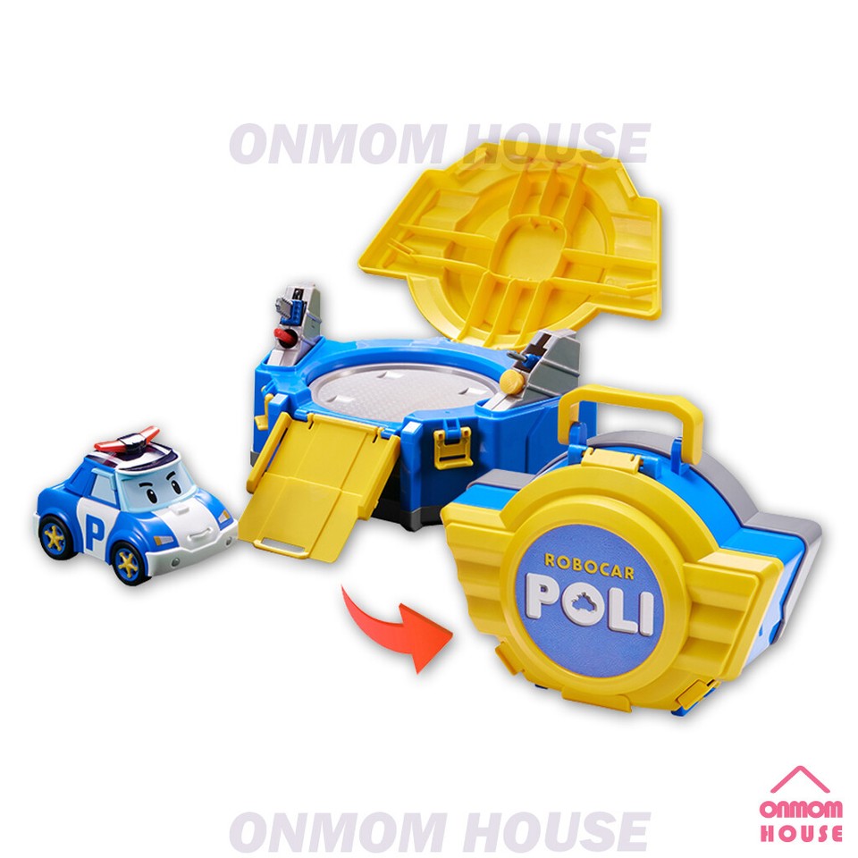 Robocar Poli Deluxe Transforming Carring Case 3 Styles Korea Animation ...