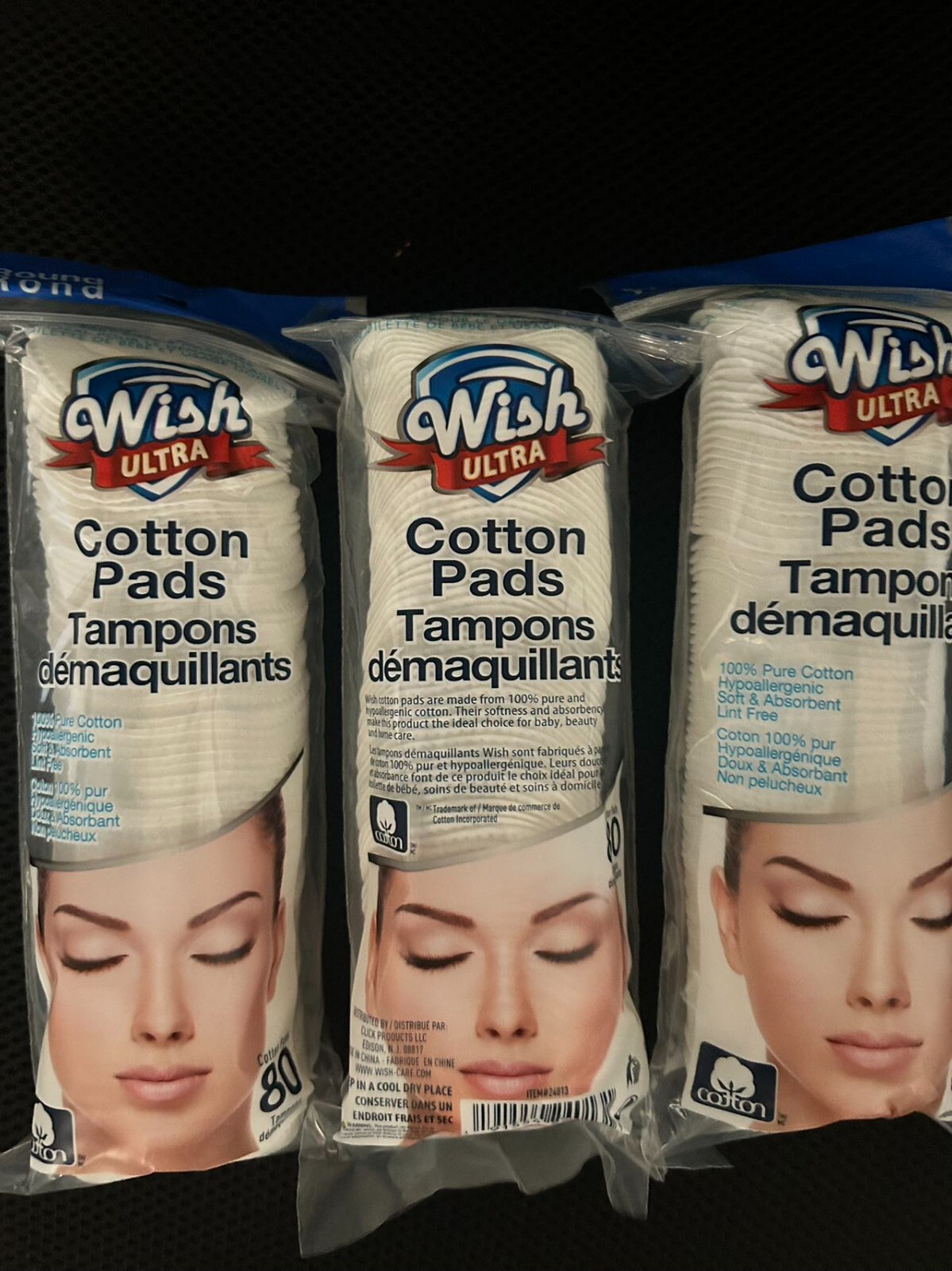 240 ct cotton soft pads round 100% cotton | eBay