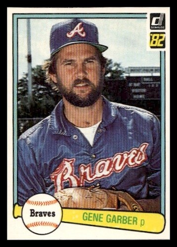 1982 Donruss #123 Gene Garber Atlanta Braves Baseball card | eBay