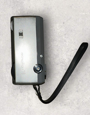 Minolta 16EE-II Vintage "Spy Camera" Made in Japan 10x14 Rokkor 28/25 ...