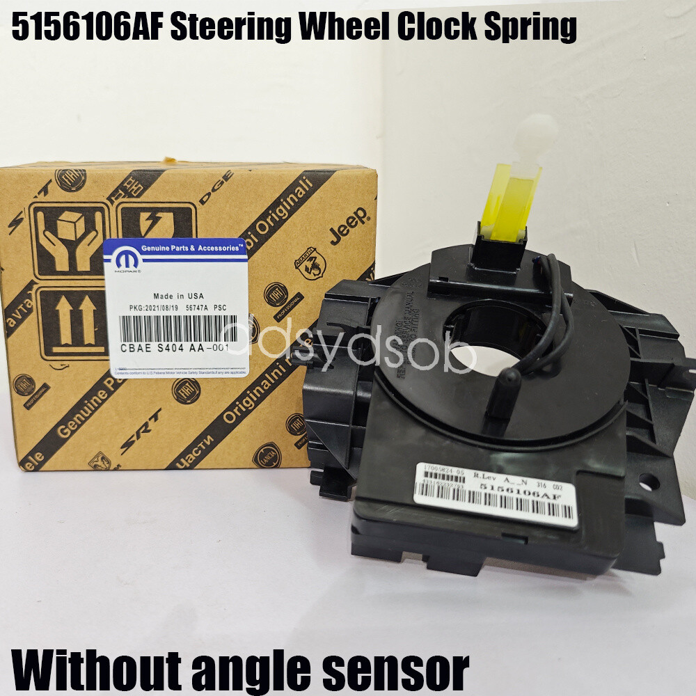 Genuine 5156106AF Steering Wheel Clock Spring for 07-17 Jeep Chrysler ...