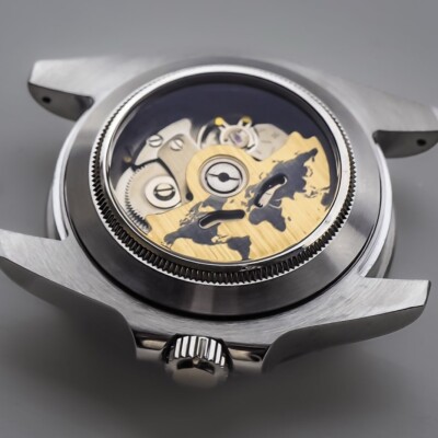 NH34/NH35/NH36/NH70 Rotor Cover - World Map Custom Rotor - Seiko Mod ...