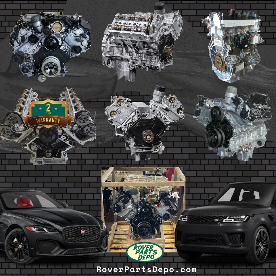 Range Rover 3.0 V6 Supercharged Engine Motor Complete LR4 Rover Sport ...