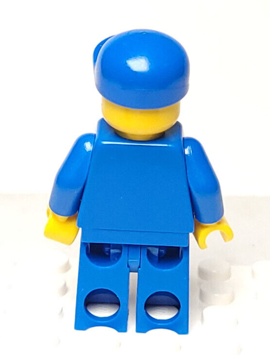 Lego Minifigure Mechanic Town Classic oct016 blue oil READ | eBay