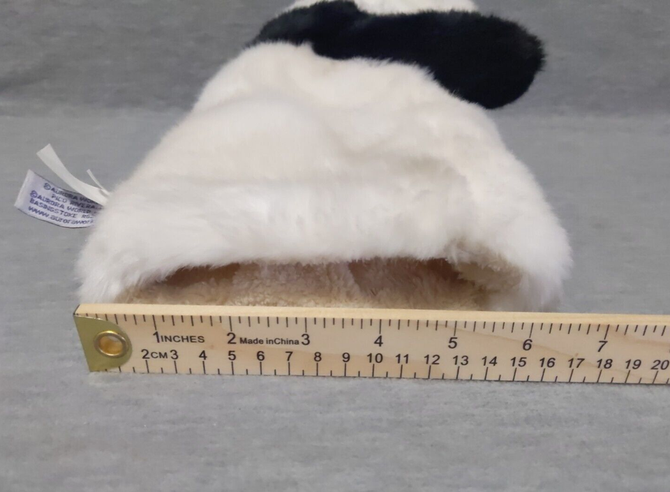 Aurora Anda Panda Bear 12" Puppet Plush Toy White Black Stuffed Animal ...