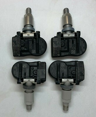 Set Of 4 Volvo S60 V60 S40 C30 C70 XC60 S40 Pressure Sensor TPMS 433MHz ...