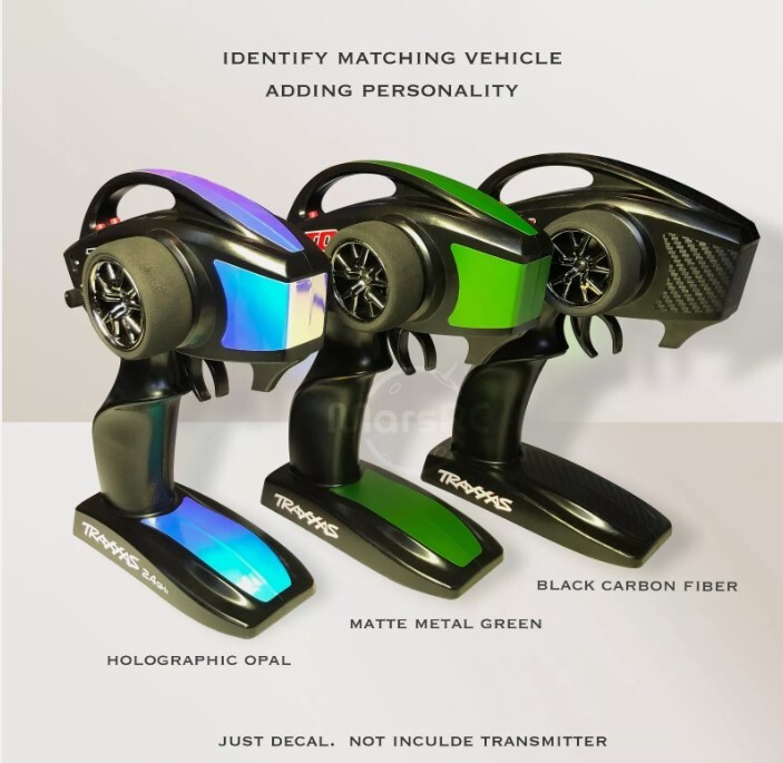 Decal for Transmitter Remote Sticker/Vinyl Skin Wrap TRAXXAS TQ/TQi ...